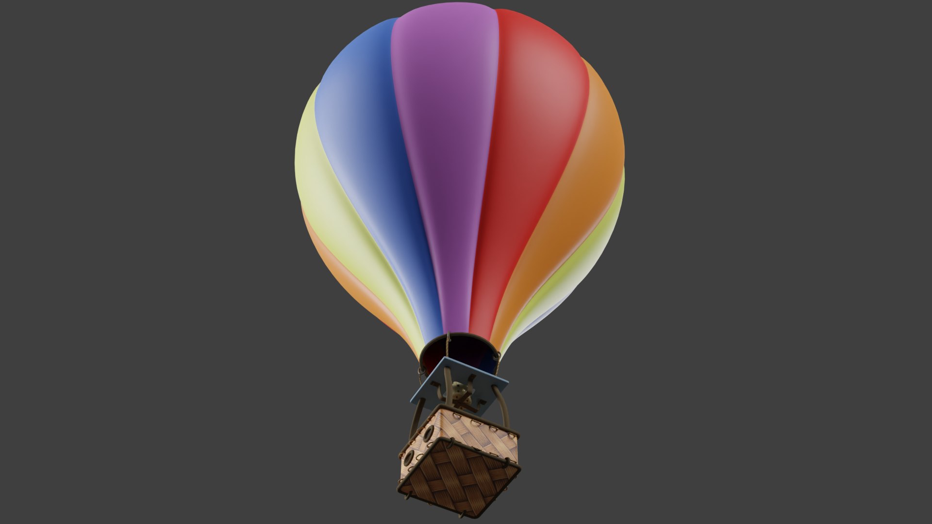 3D Hot Air Balloon - TurboSquid 2228490