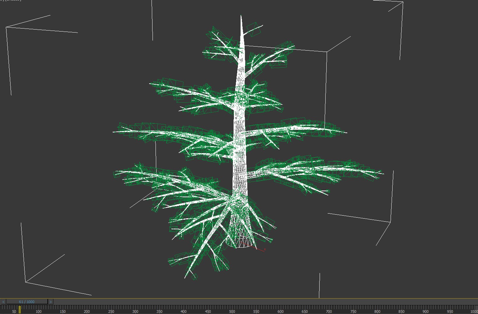 Fir Tree Animation 3d C4d