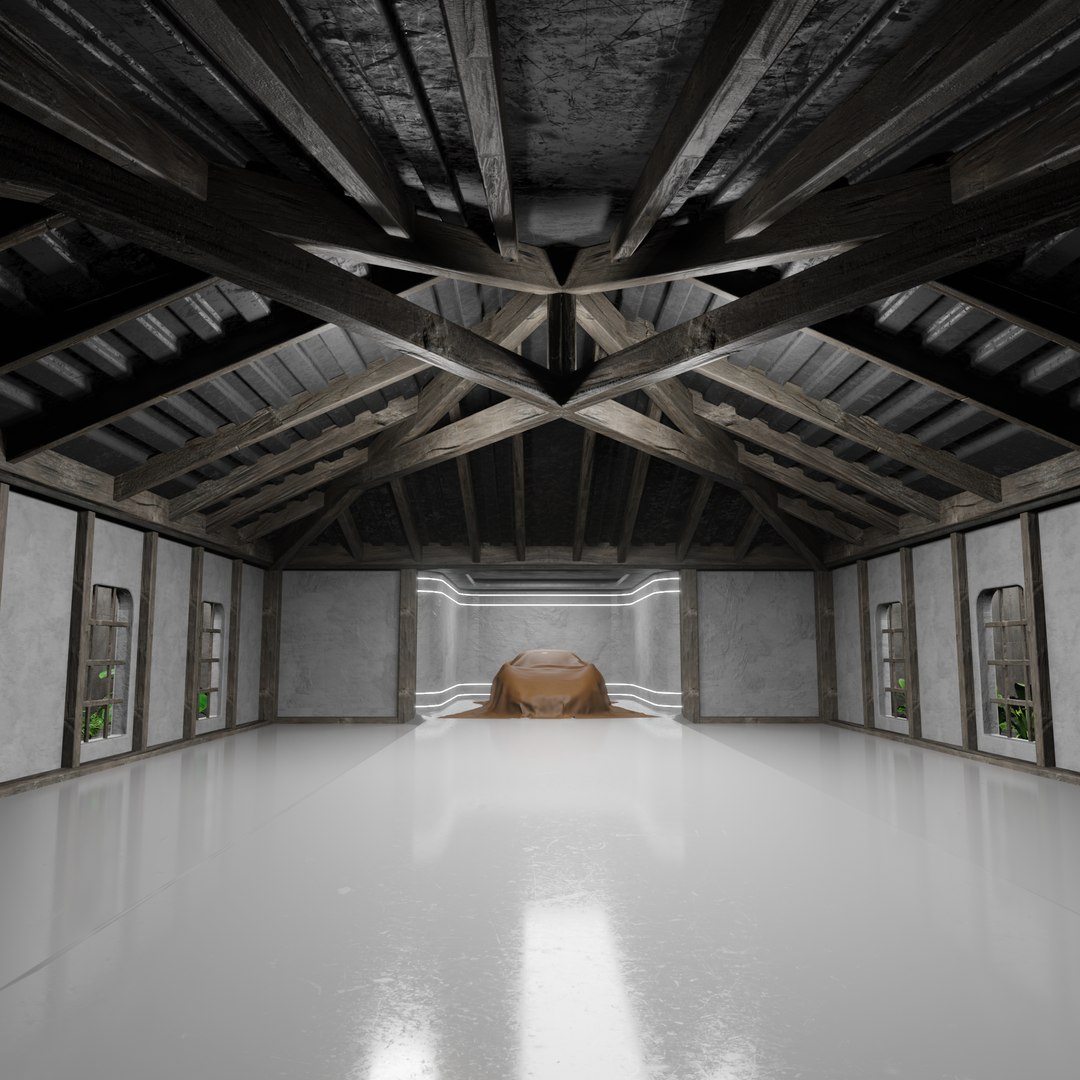 Car Studio Interior 3D Model - TurboSquid 1906826