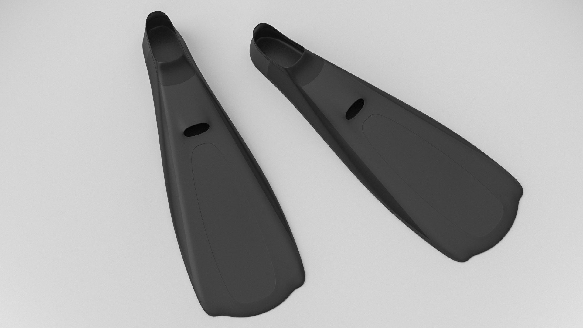 3D Dive Flippers 03 - TurboSquid 1917900
