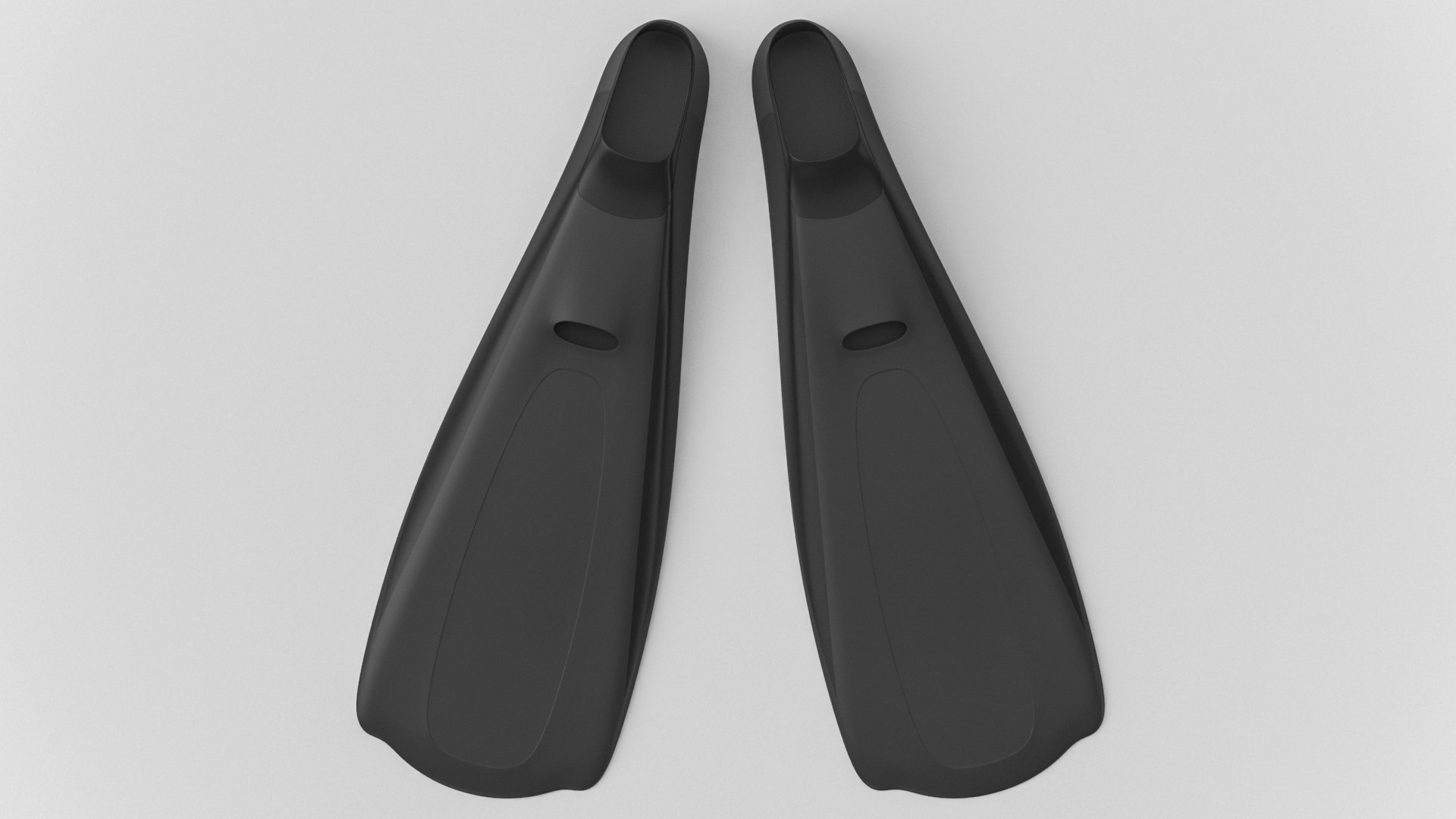 3D Dive Flippers 03 - TurboSquid 1917900