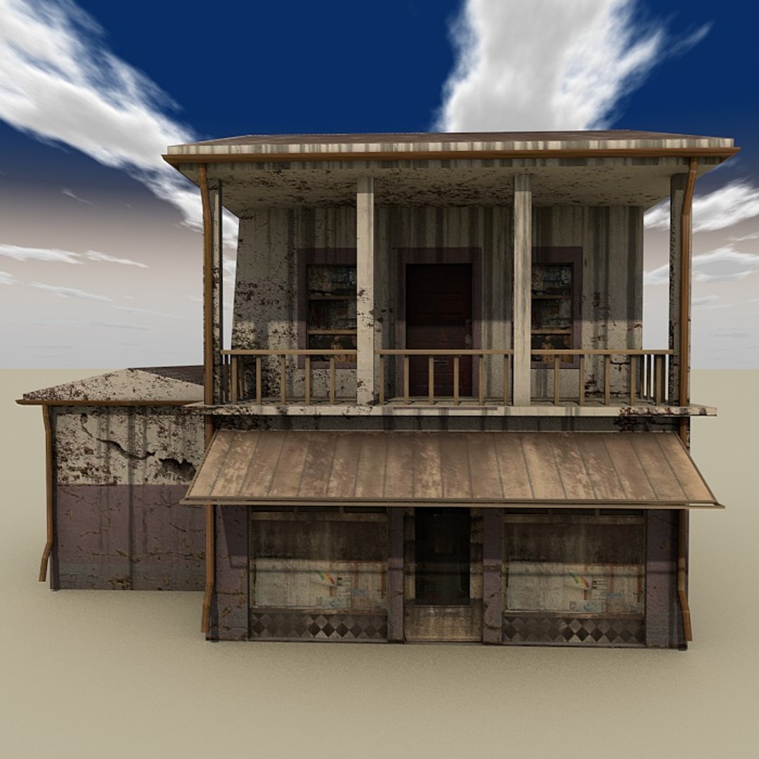 Weathered House S Buildings Max Free