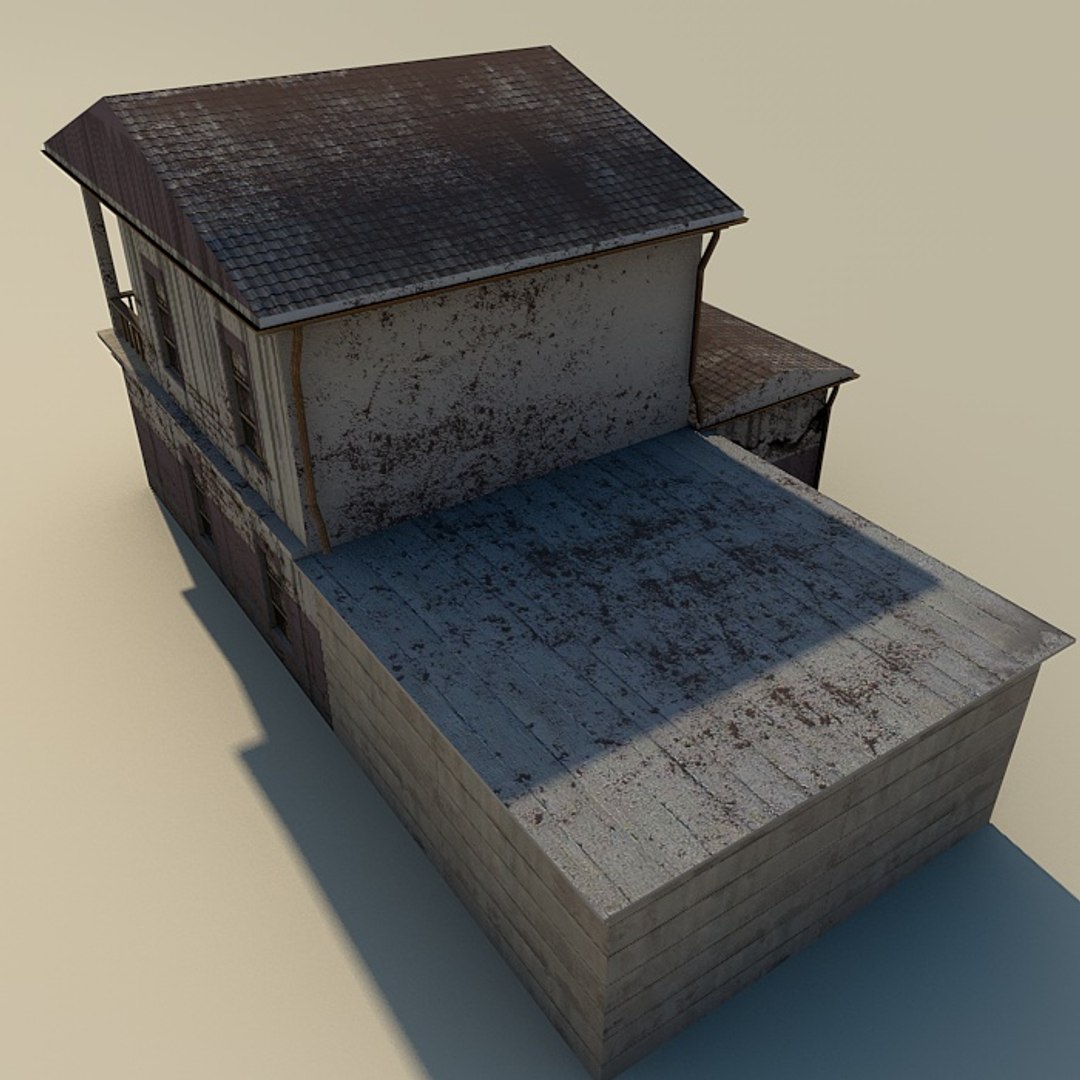 Weathered House S Buildings Max Free