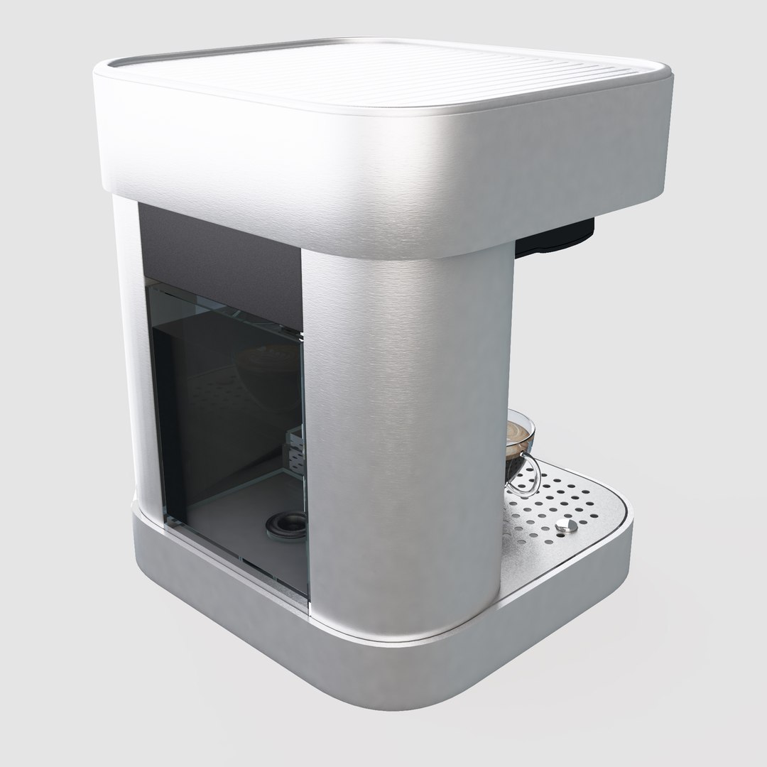 Morphy Richard Coffee Maker 3d Model