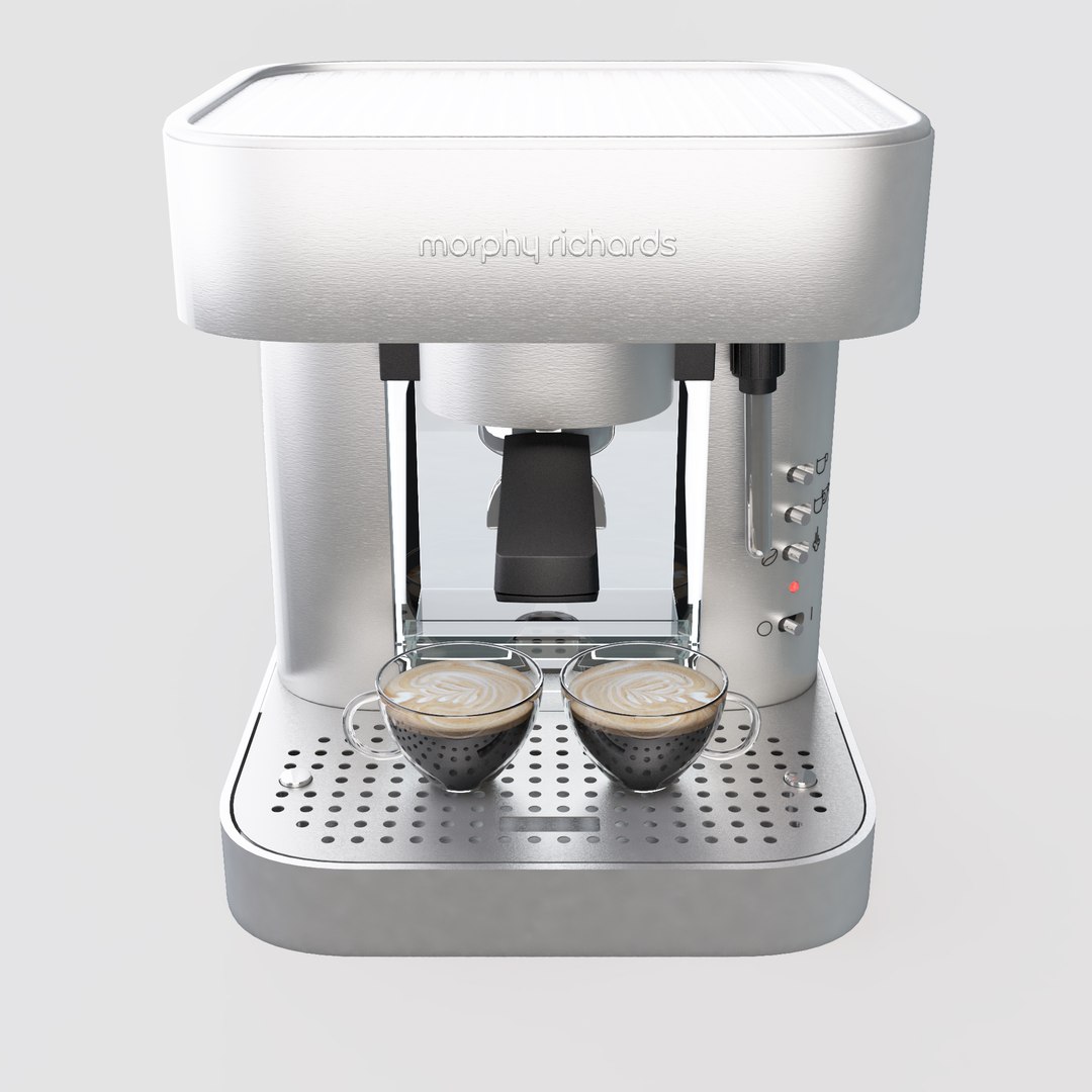 Morphy Richard Coffee Maker 3d Model