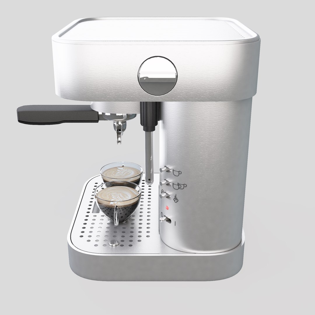 Morphy Richard Coffee Maker 3d Model