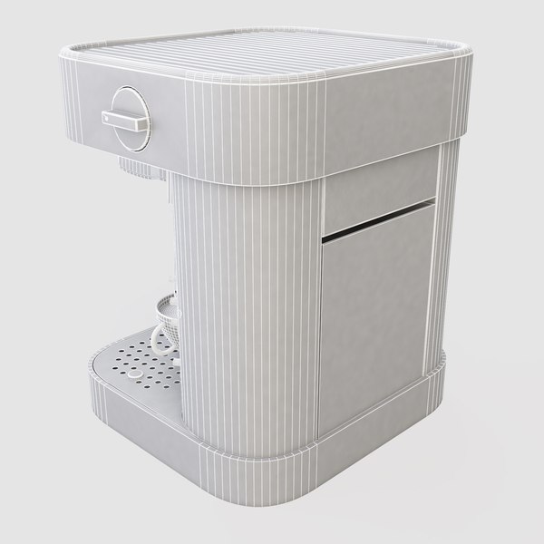 morphy richard coffee maker 3d model
