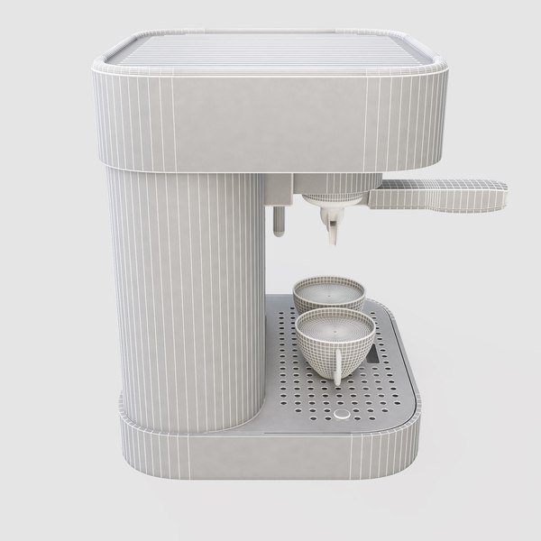 morphy richard coffee maker 3d model
