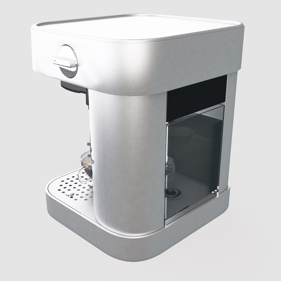Morphy Richard Coffee Maker 3d Model
