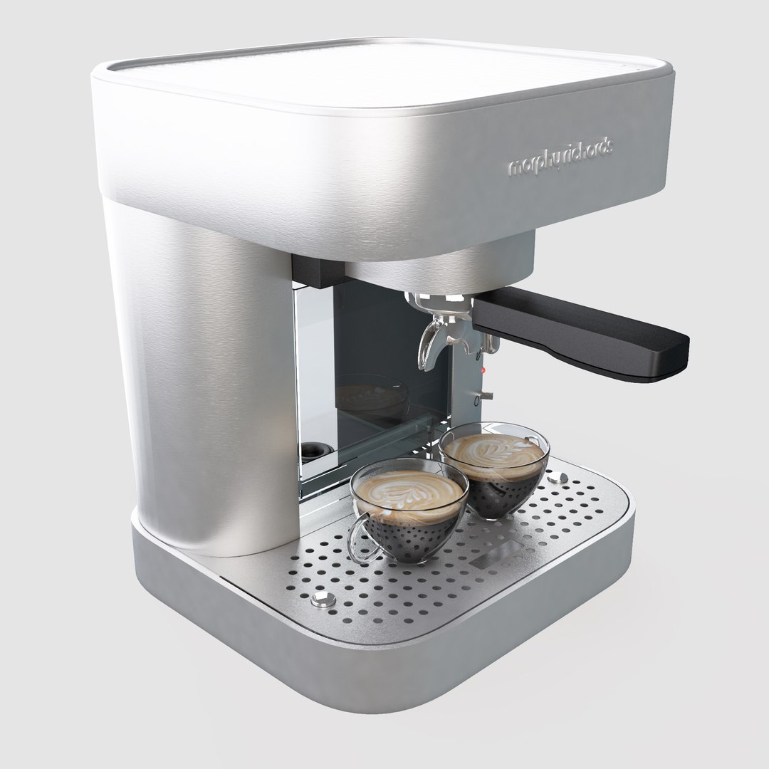 Morphy Richard Coffee Maker 3d Model