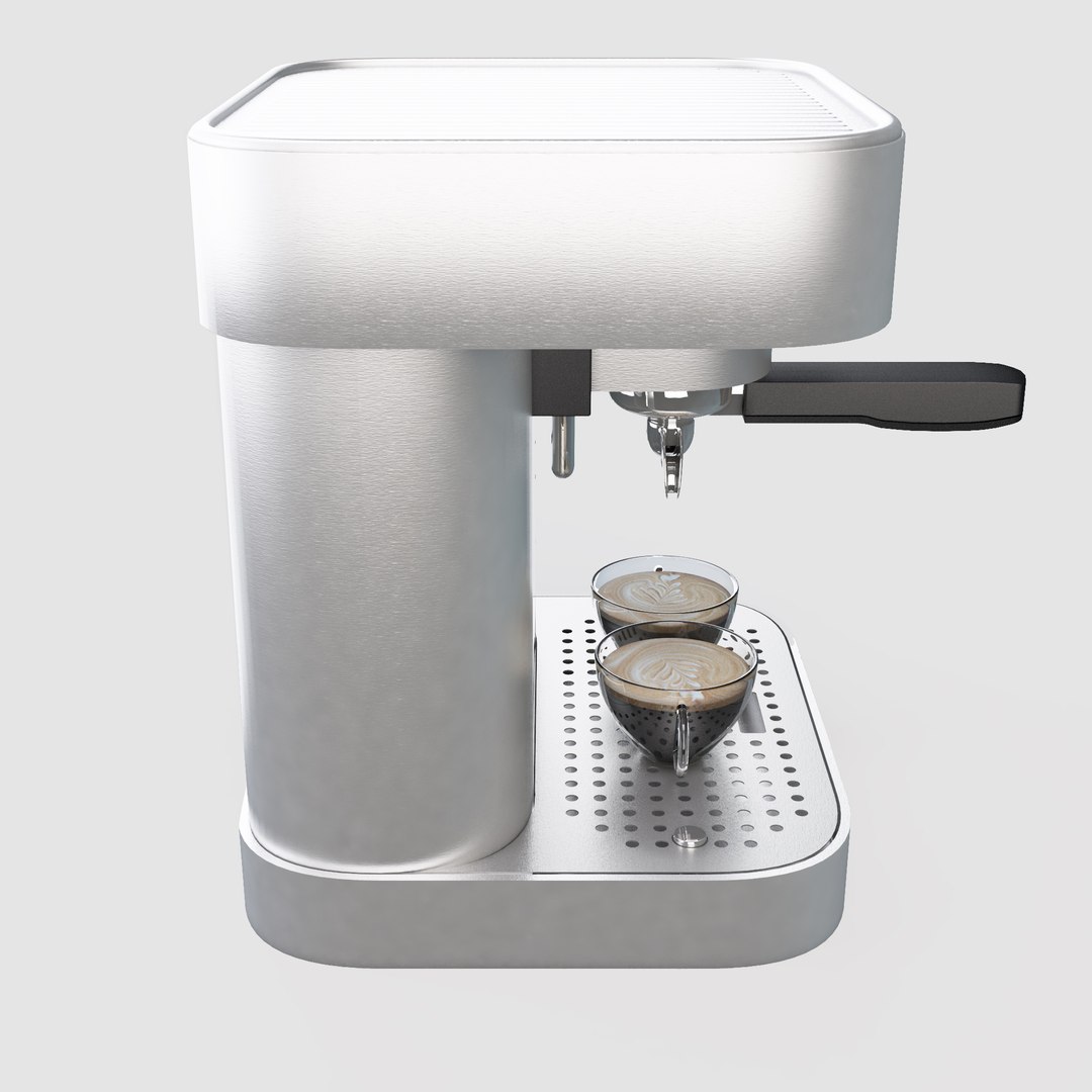 Morphy Richard Coffee Maker 3d Model