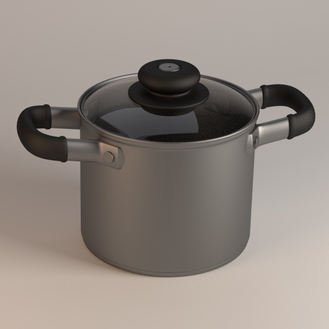 3d cooking pot
