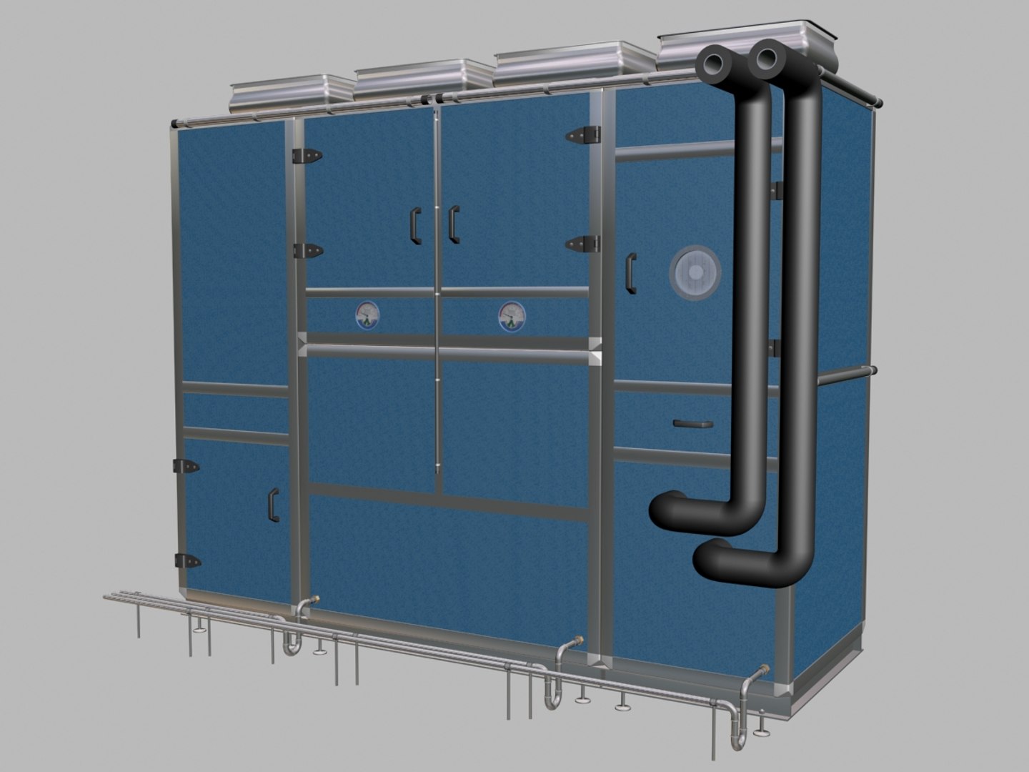 monobloc mono bloc 3d model