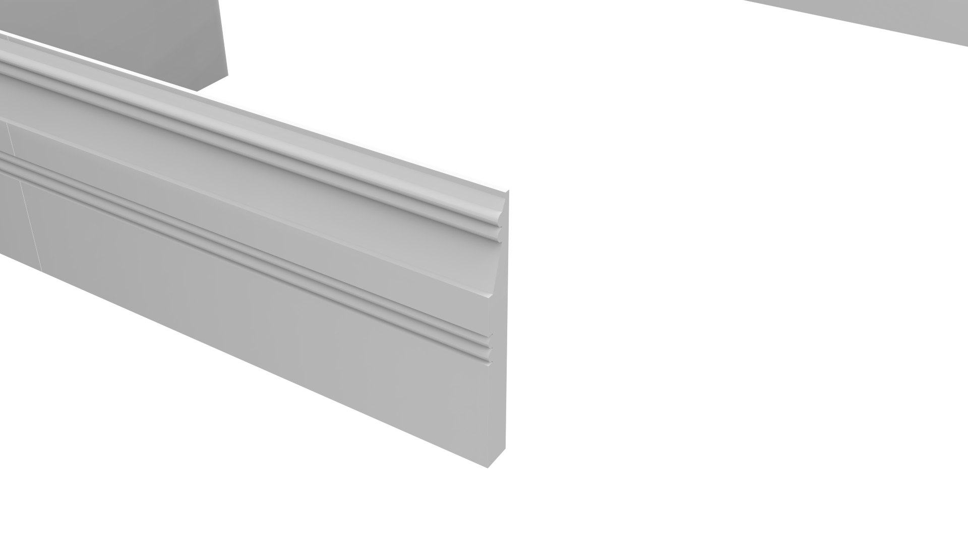 Baseboard 3D Model - TurboSquid 2022899