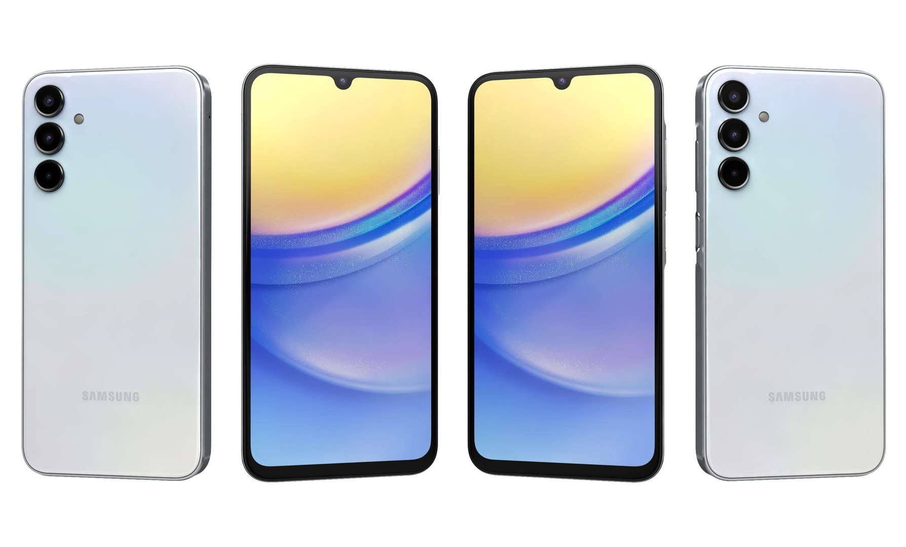 3D Samsung Galaxy A15 5G Optimistic Blue - TurboSquid 2202520