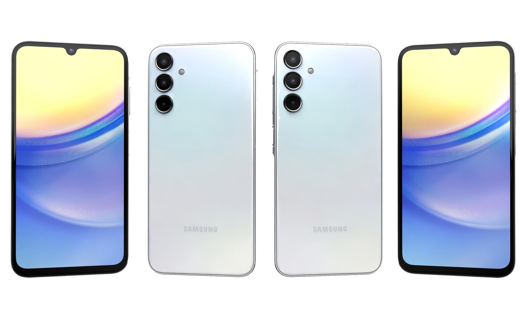 3D Samsung Galaxy A15 5G Optimistic Blue - TurboSquid 2202520