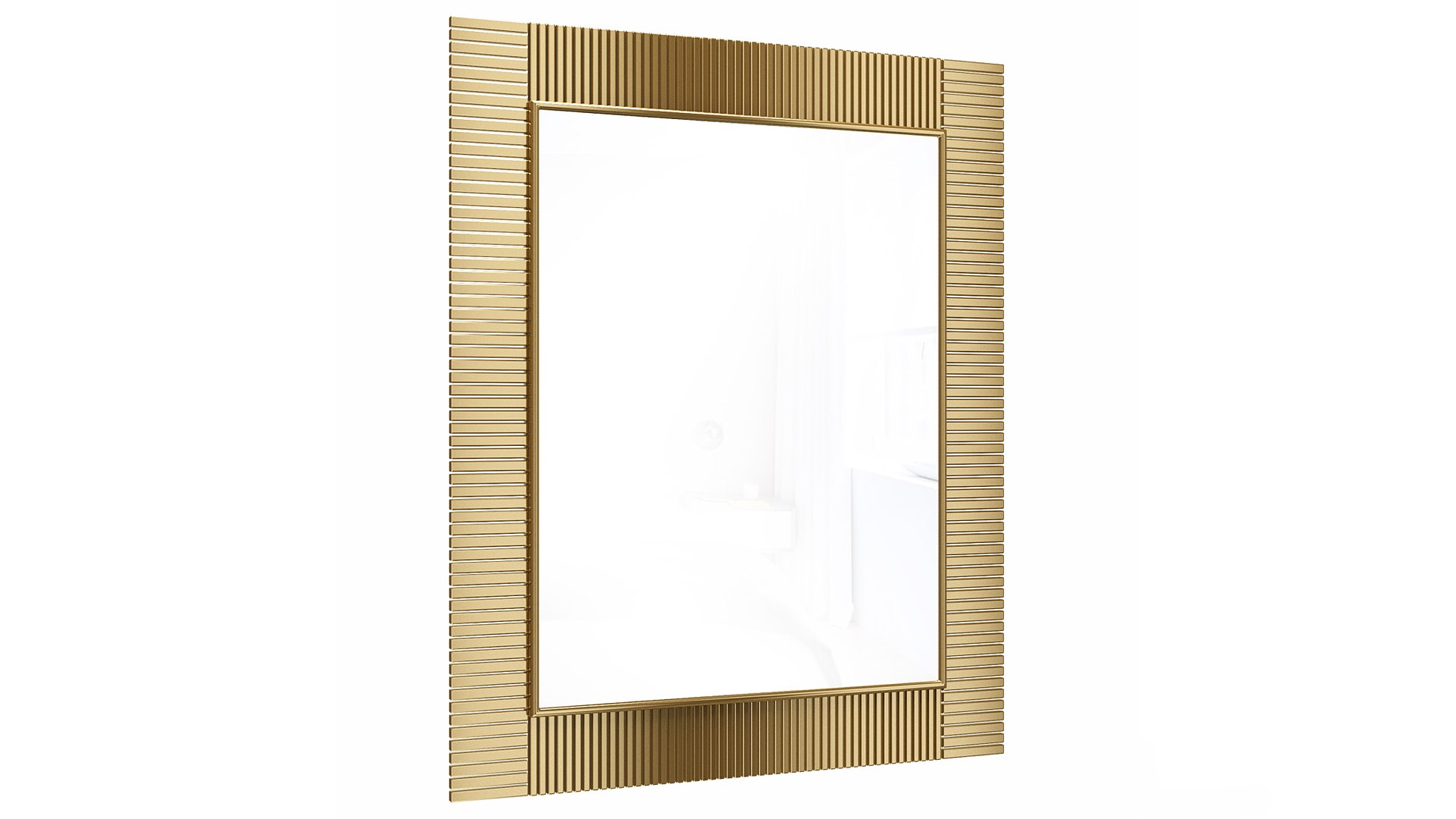 3D Model Mirror In A Metal Frame GZ-M1044 - TurboSquid 2021588