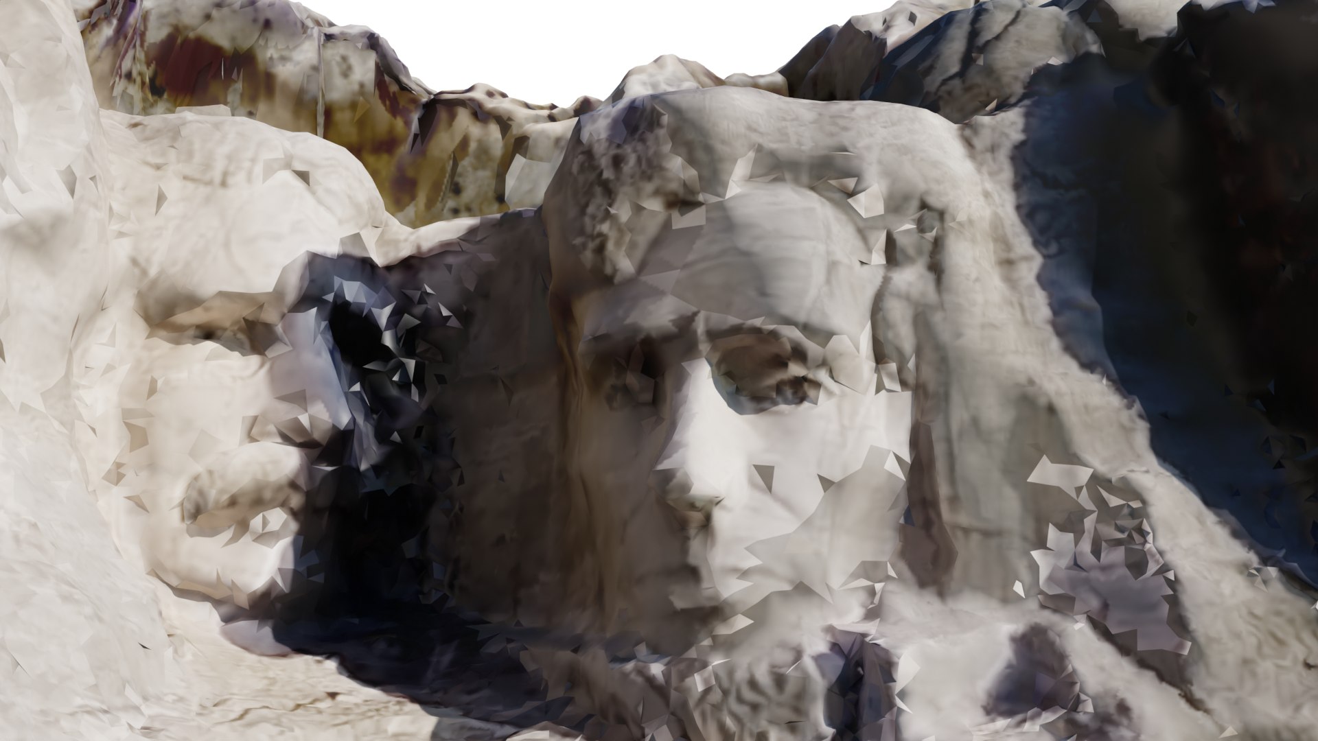 3D Model Mount Rushmore - TurboSquid 2095622