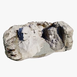 Mount Rushmore 3D Model - TurboSquid 1536096
