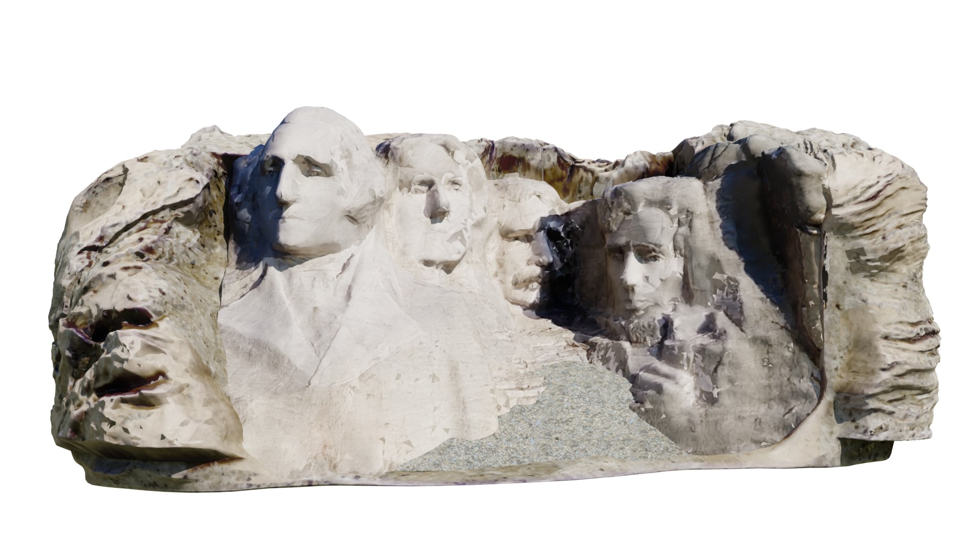 3D Model Mount Rushmore - TurboSquid 2095622