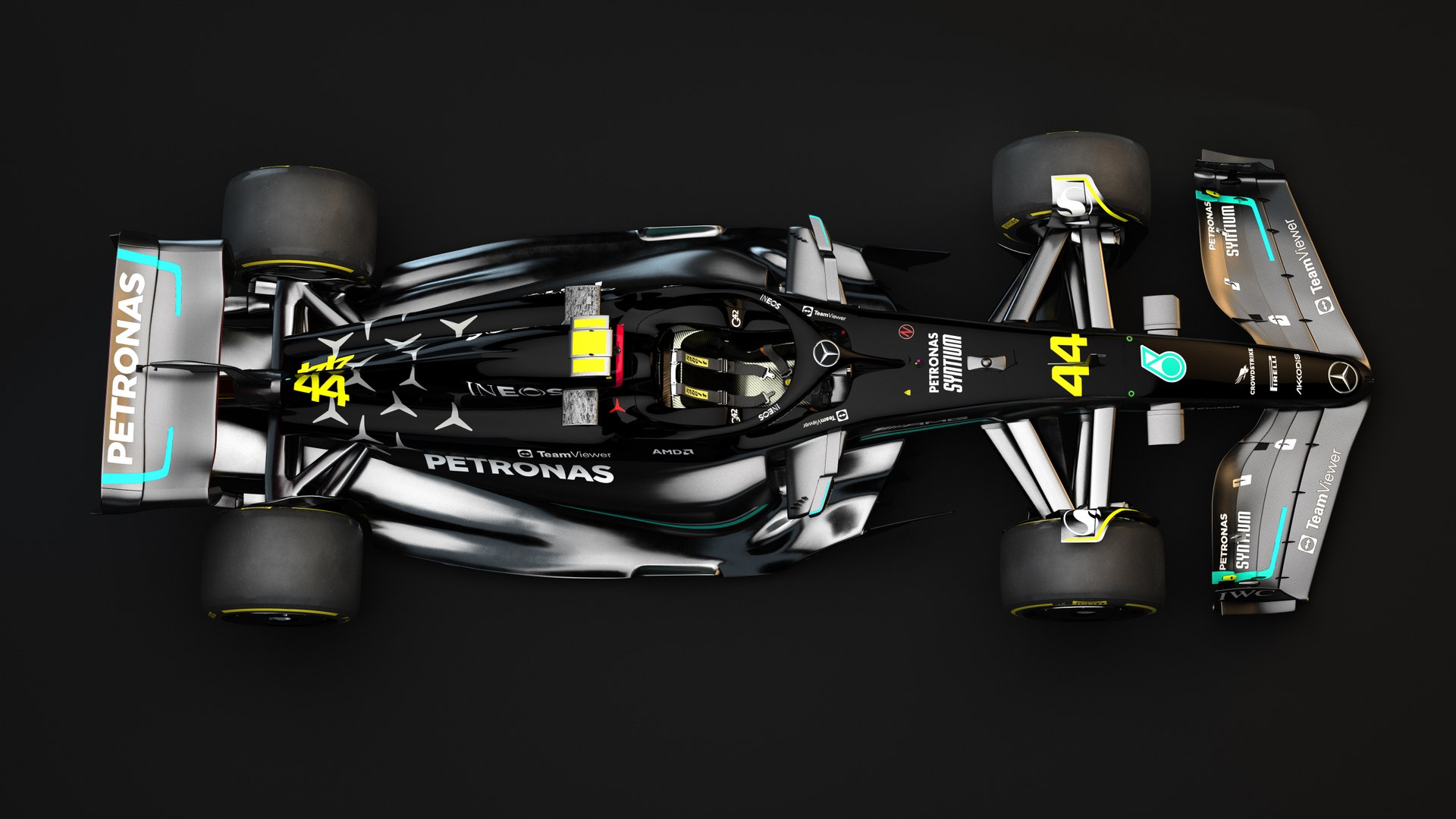 3D Model F1 Mercedes W14 Season 2023 - TurboSquid 2038804
