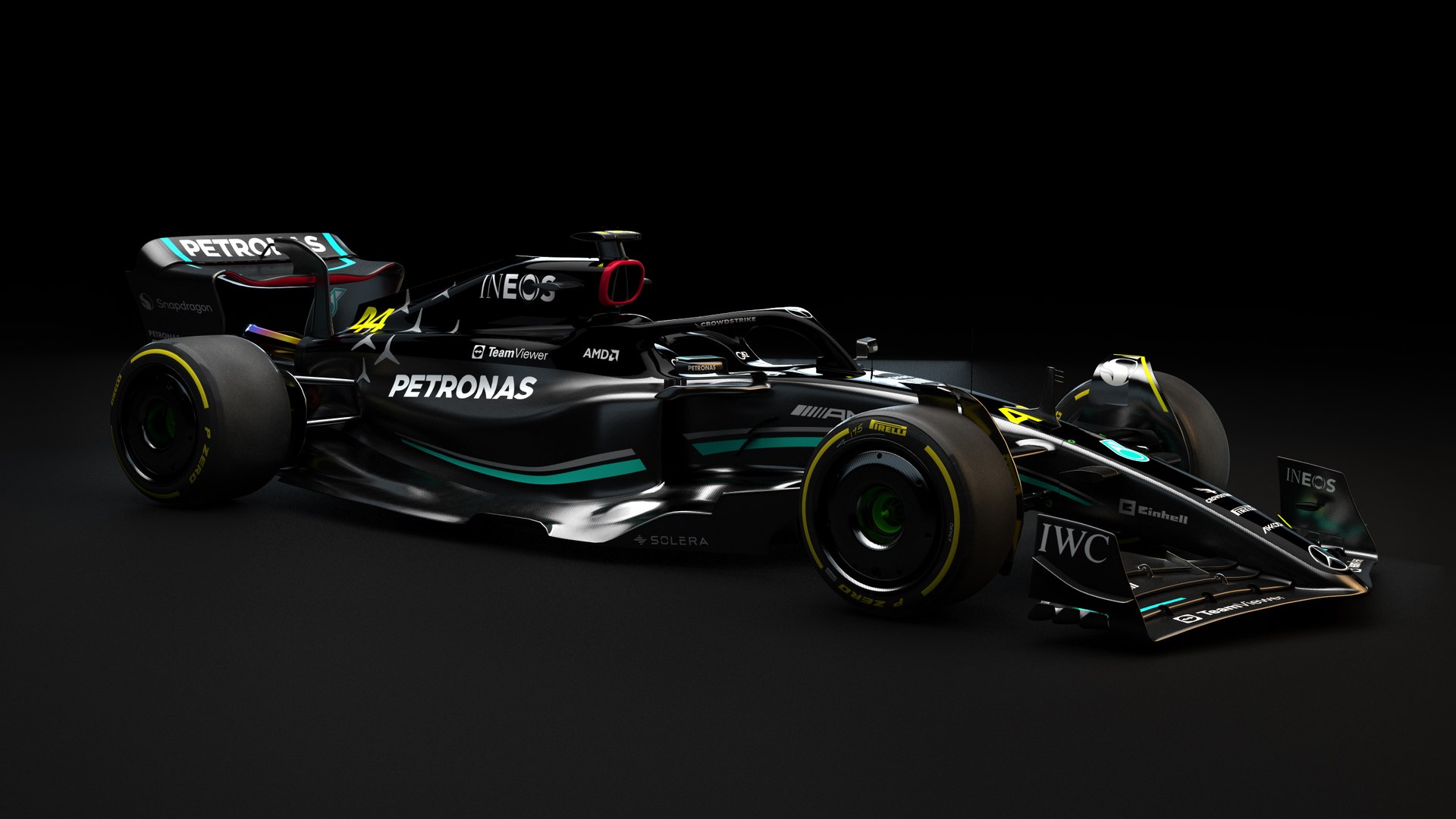 3D Model F1 Mercedes W14 Season 2023 - TurboSquid 2038804