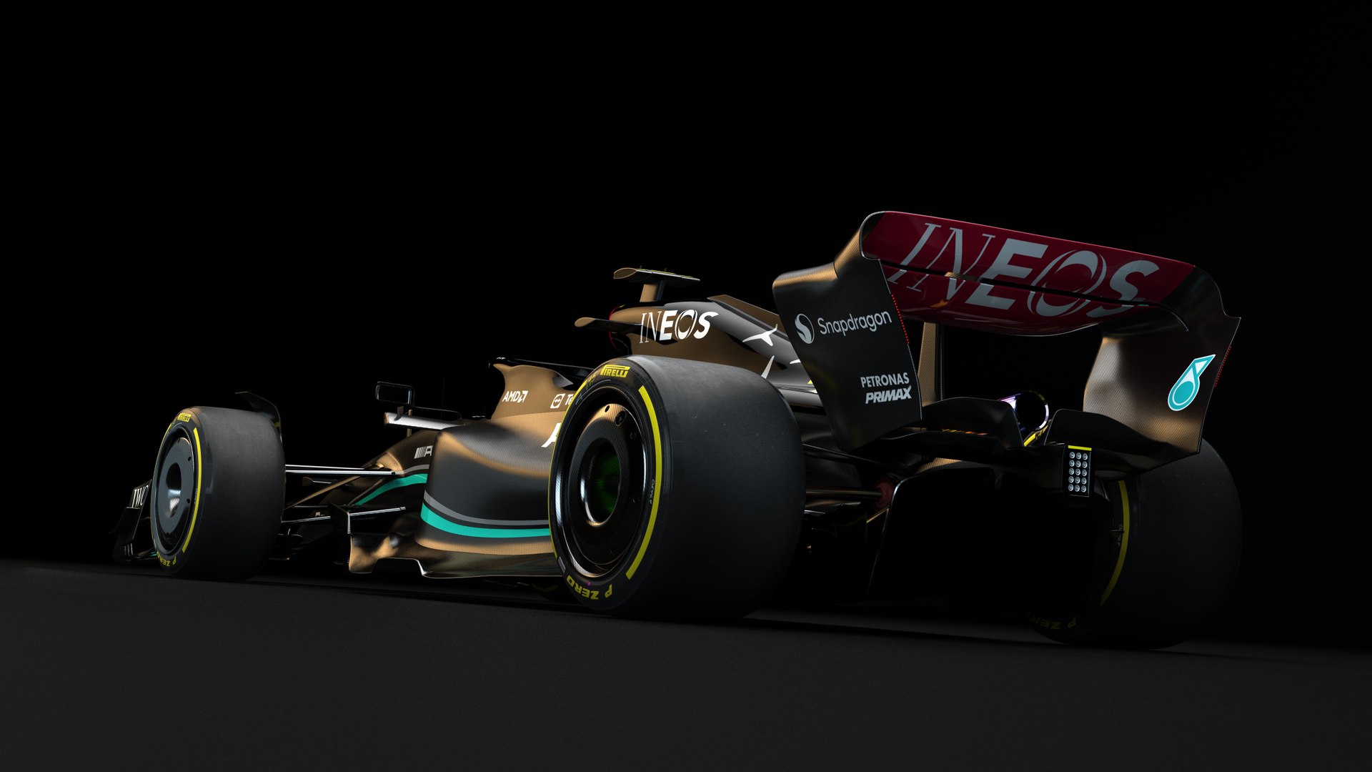 3D Model F1 Mercedes W14 Season 2023 - TurboSquid 2038804