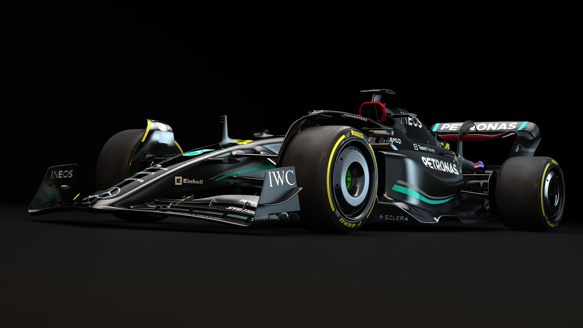 3D Model F1 Mercedes W14 Season 2023 - TurboSquid 2038804