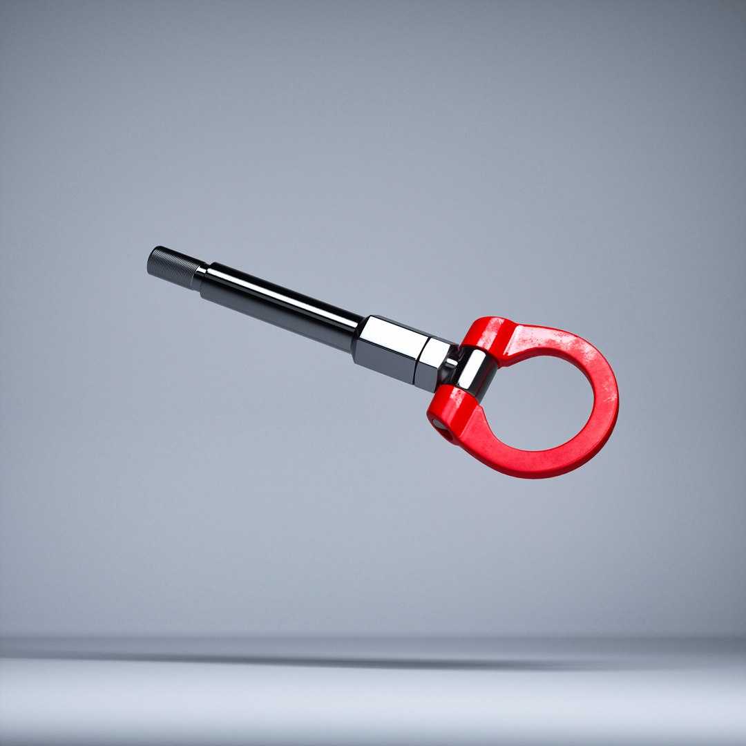 JDM Tow Hook 3D Model - TurboSquid 1795622