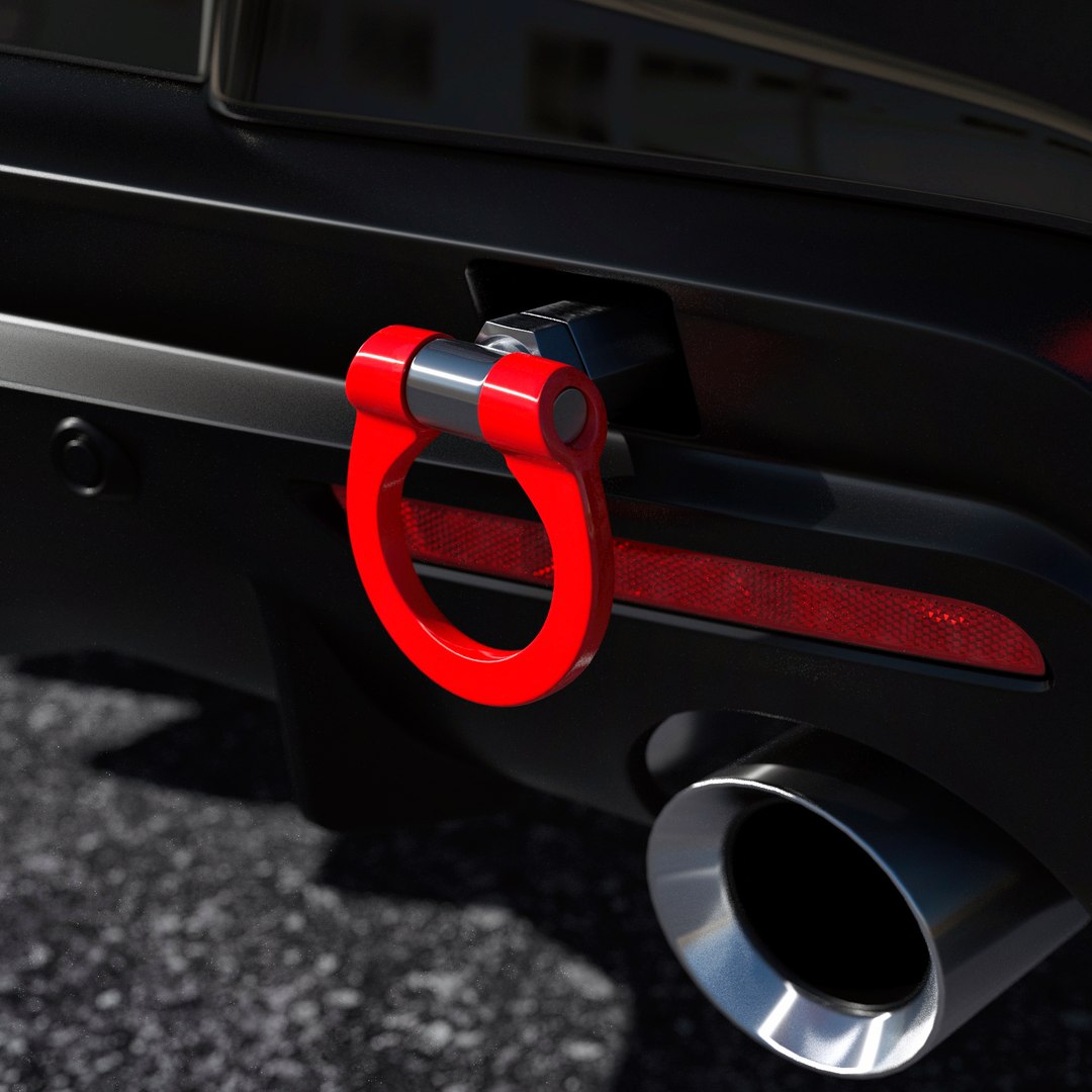JDM Tow Hook 3D Model - TurboSquid 1795622