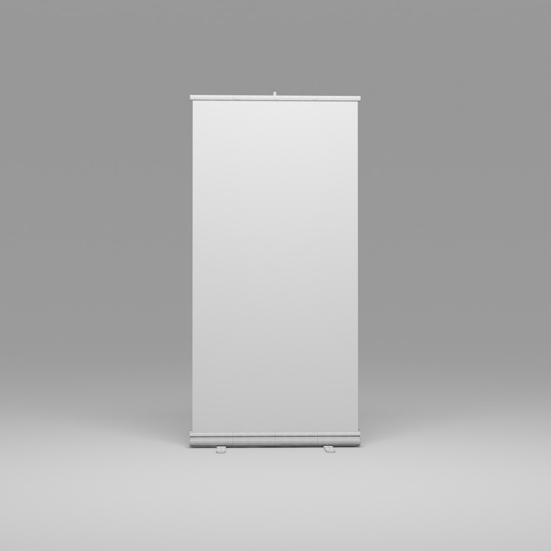 Standee Exhibition 3D Model - TurboSquid 1415132