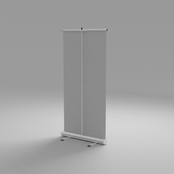 Standee exhibition 3D model - TurboSquid 1415132