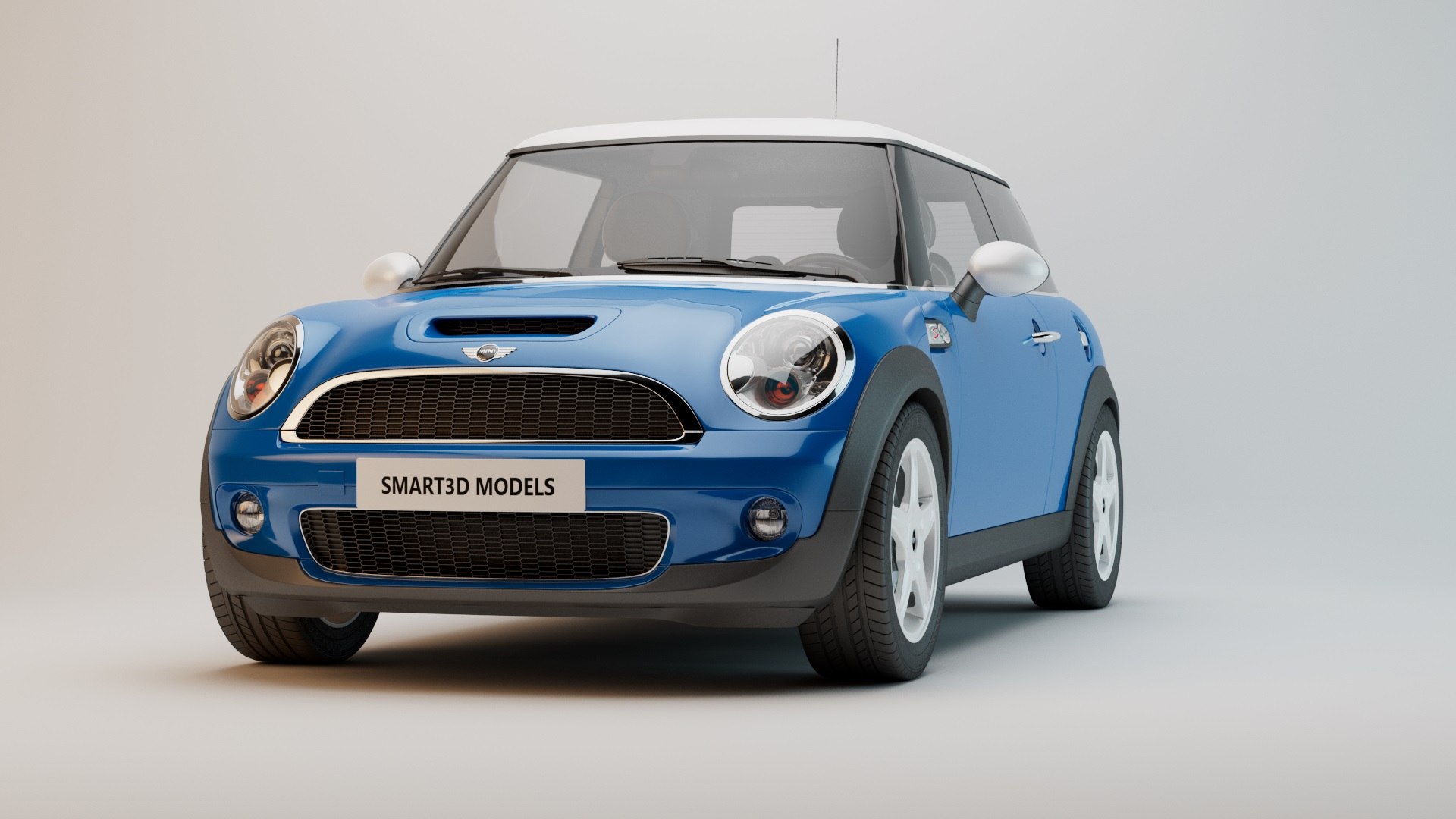 Mini Cooper Car 3D model - TurboSquid 2178351
