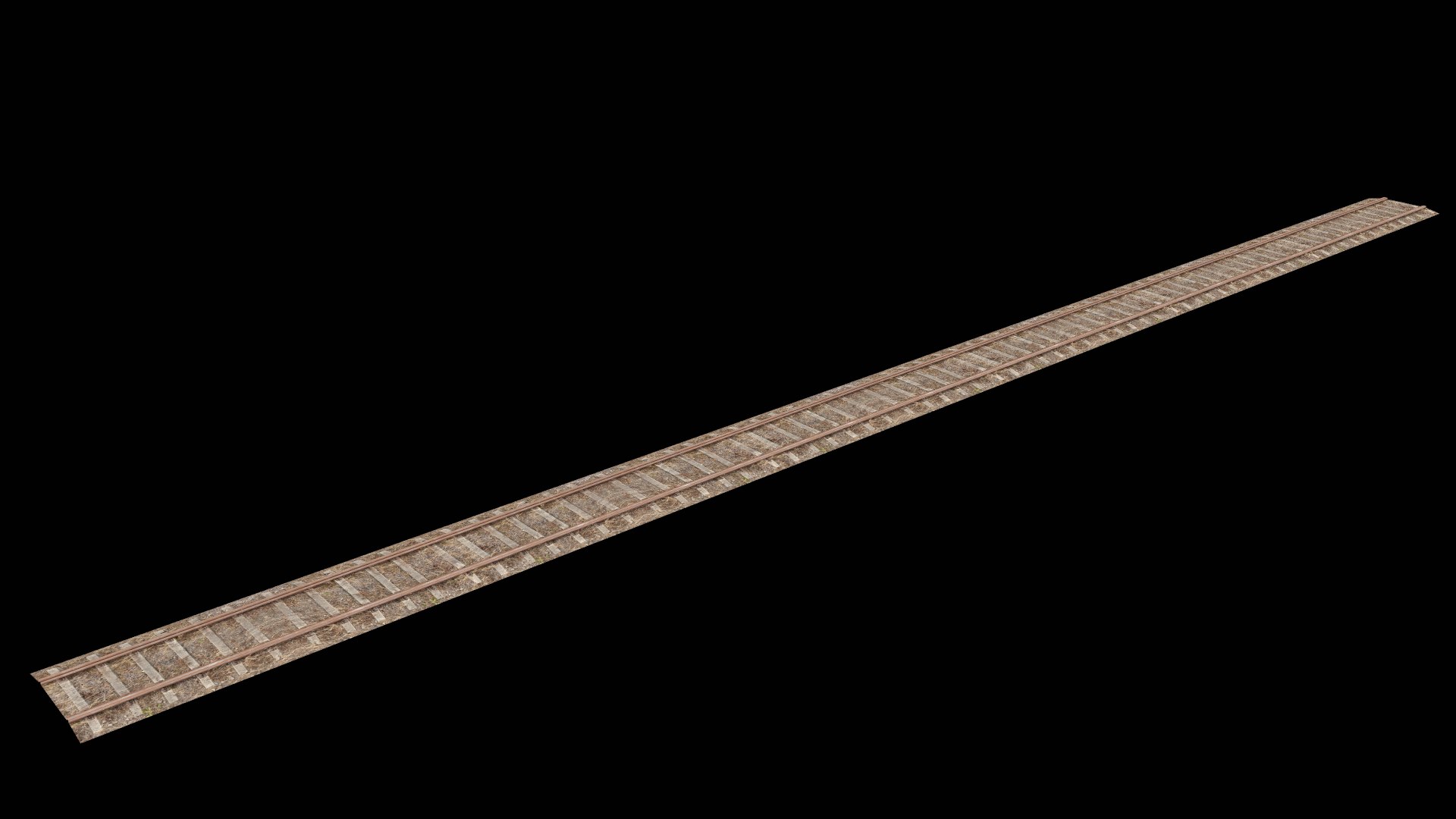 Low Poly Rails Pack With 2 Free Trains Model - TurboSquid 1905851