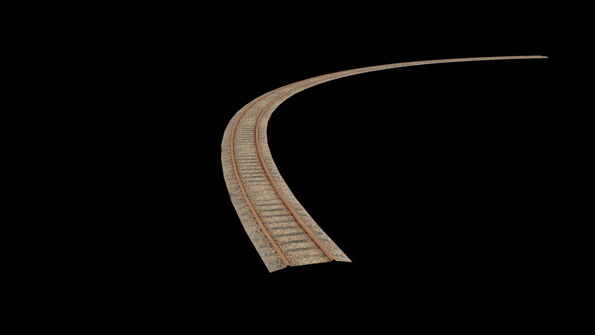 Low Poly Rails Pack With 2 Free Trains Model - TurboSquid 1905851