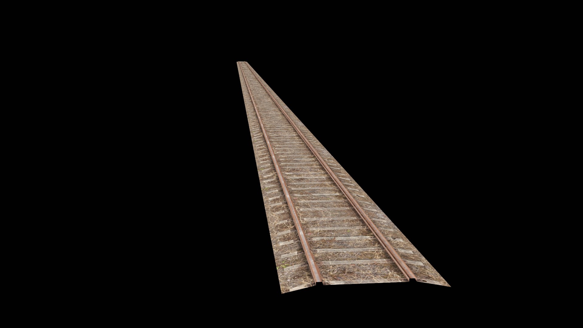 Low Poly Rails Pack With 2 Free Trains Model - TurboSquid 1905851