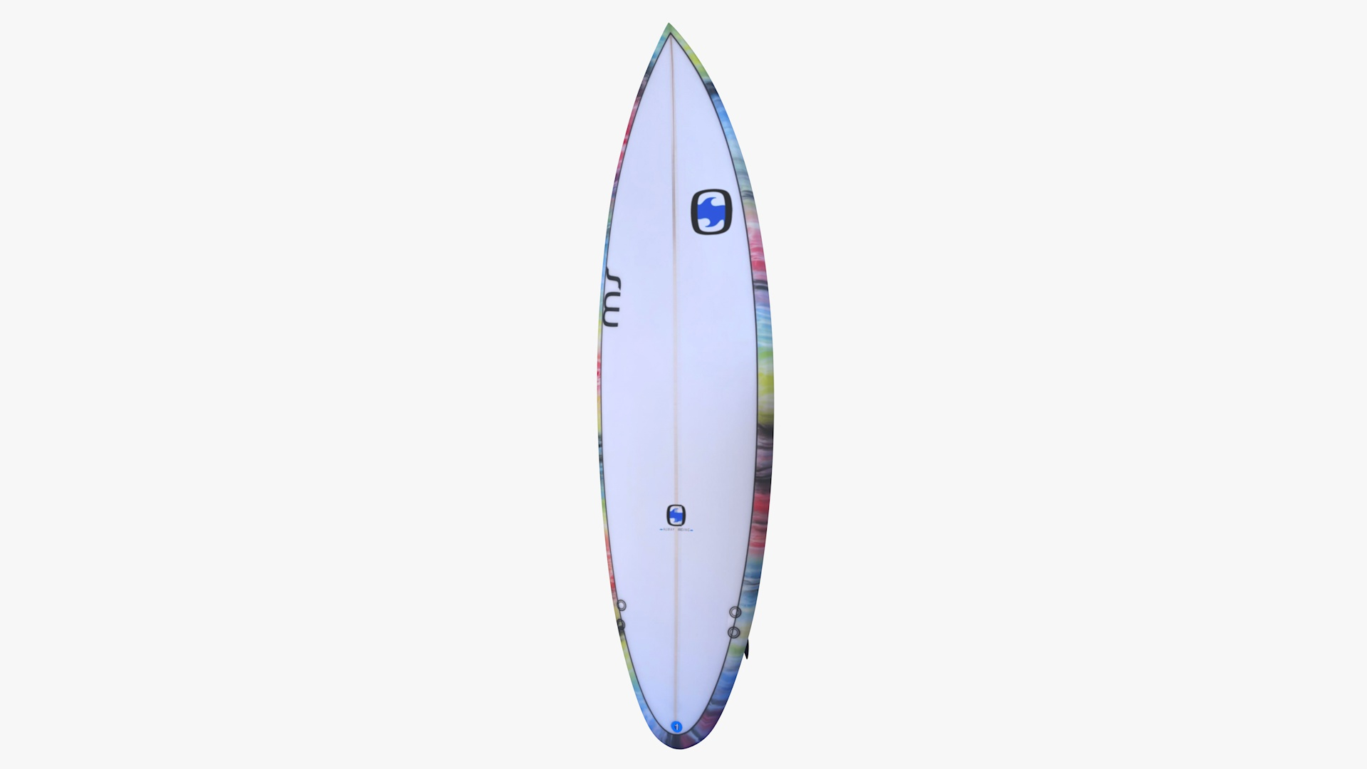 3D SURFBOARD MS SPEED RABBIT ROUND Model - TurboSquid 1785148