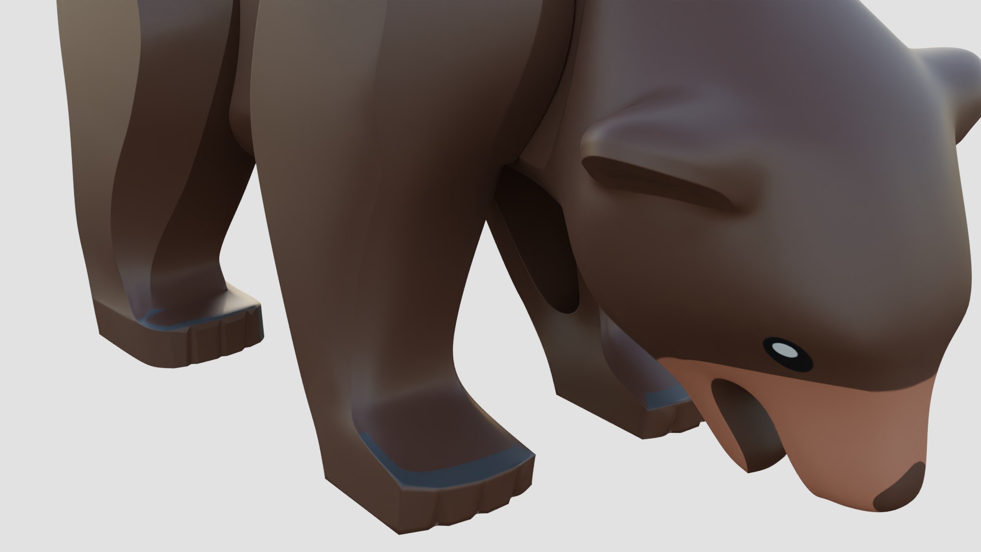 3D LEGO Bearfig - TurboSquid 1985111