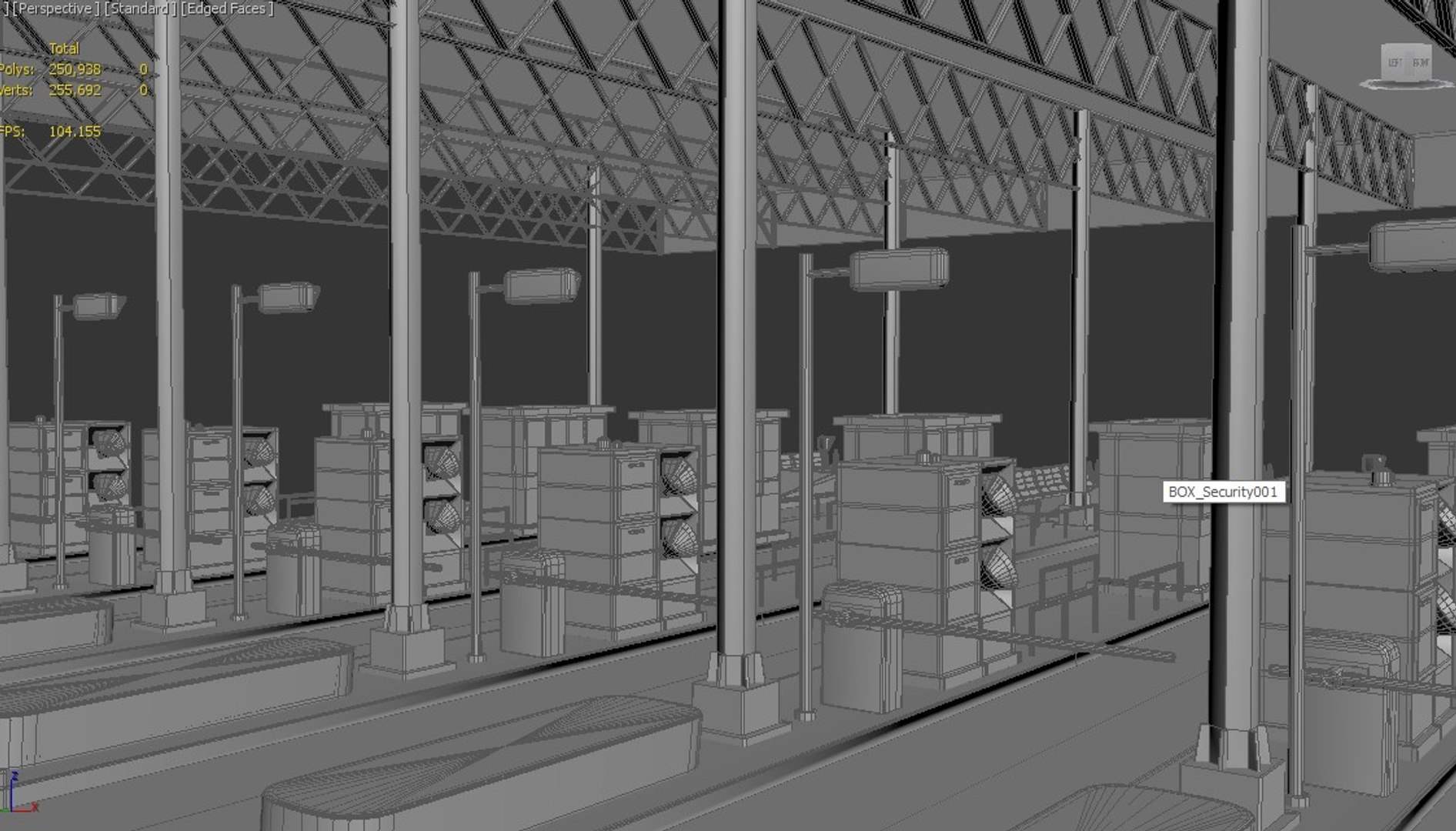 Toll plaza station model - TurboSquid 1523657