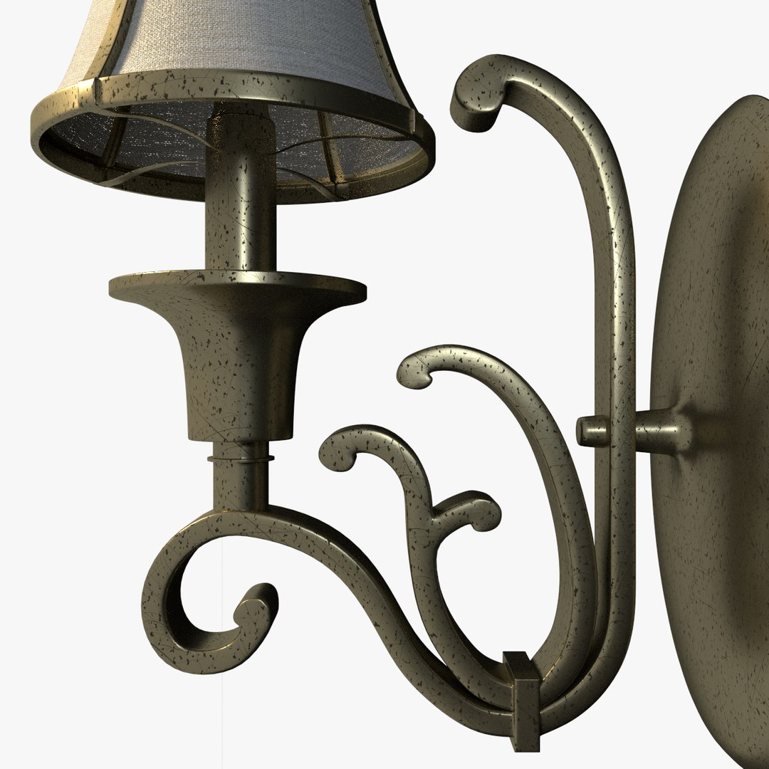 3d Model Antique Lamp Light