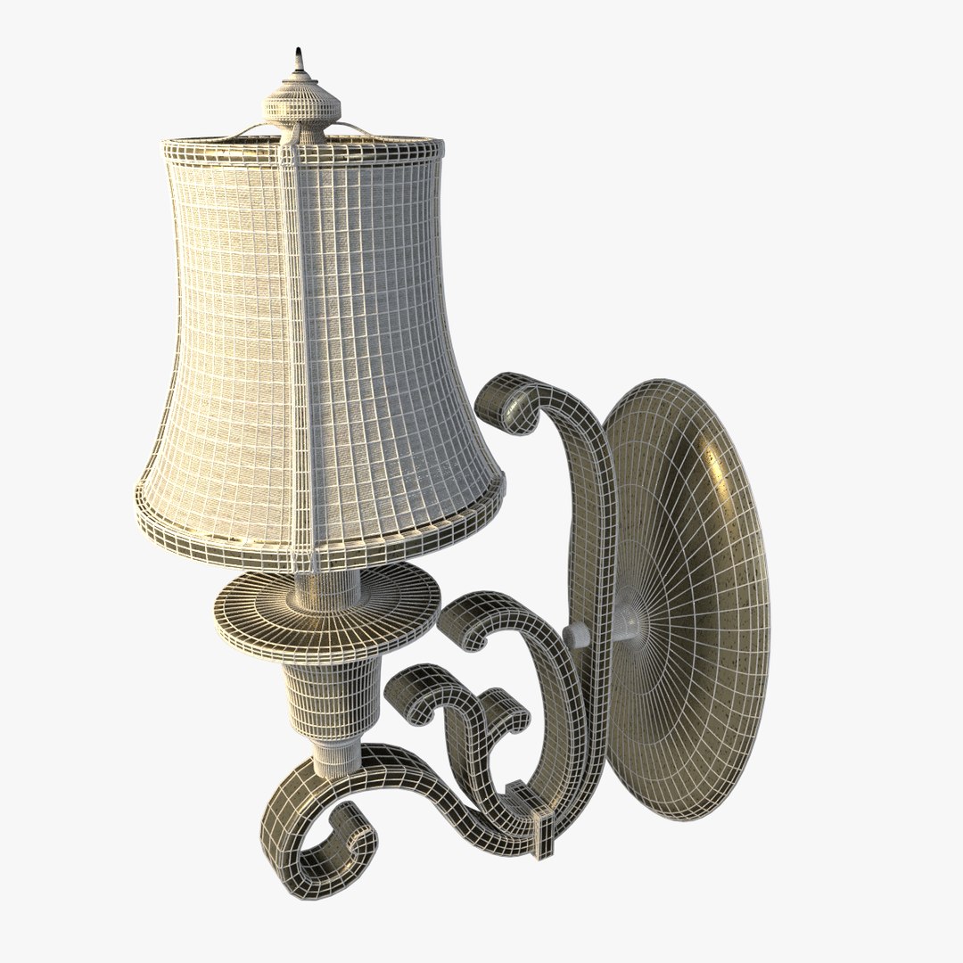 3d Model Antique Lamp Light
