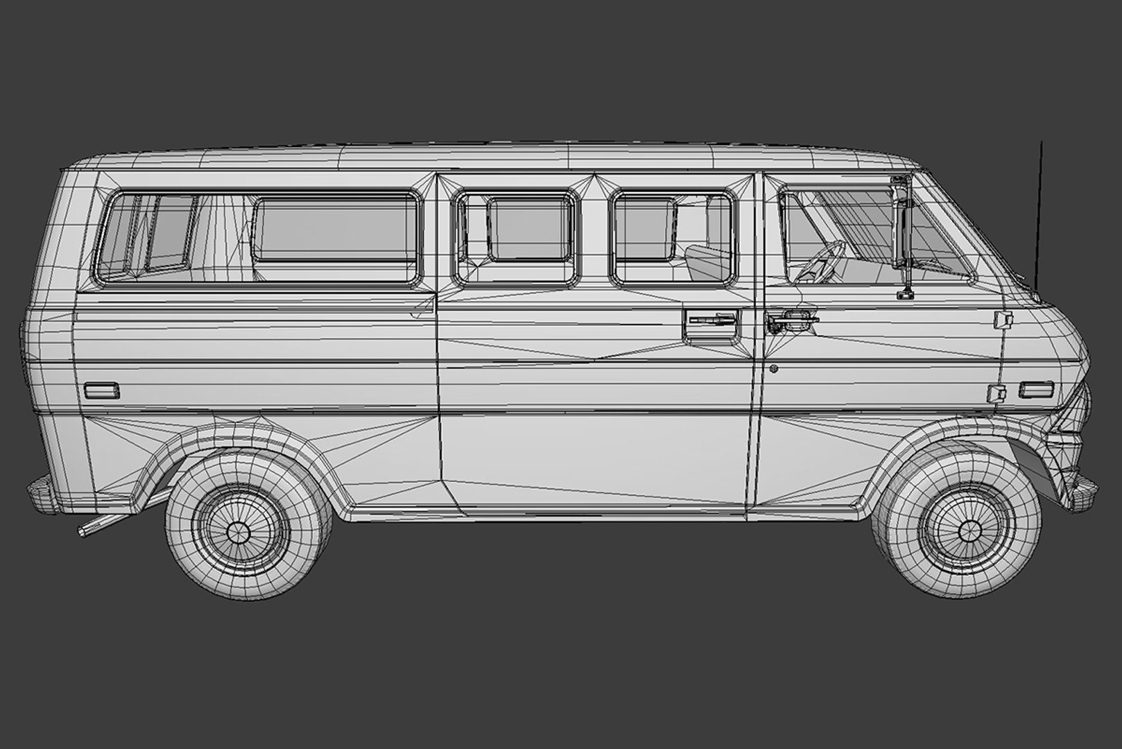 3D Model Econoline 1970 - TurboSquid 1230165