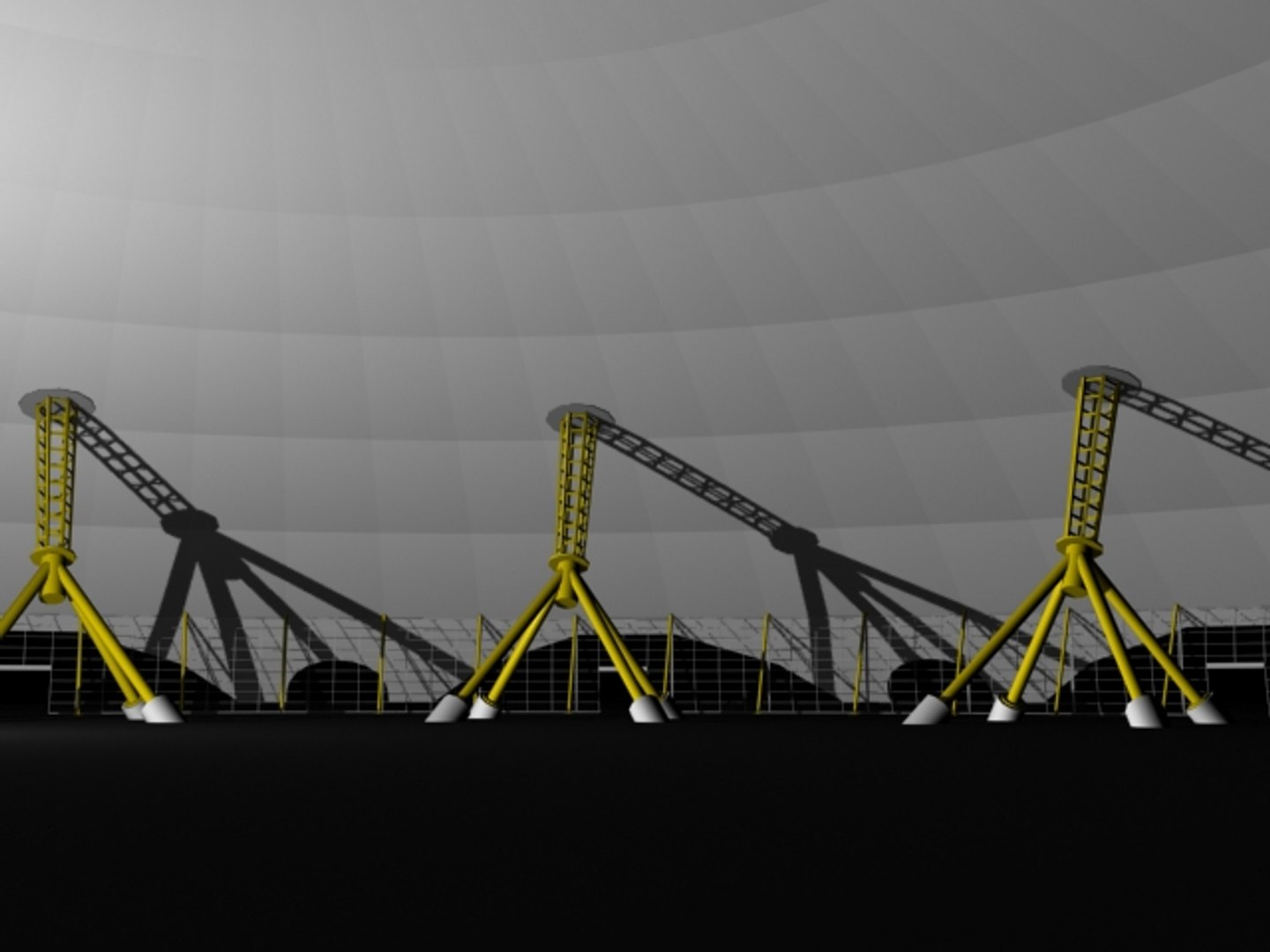 3dsmax Millenium Dome O2 Arena