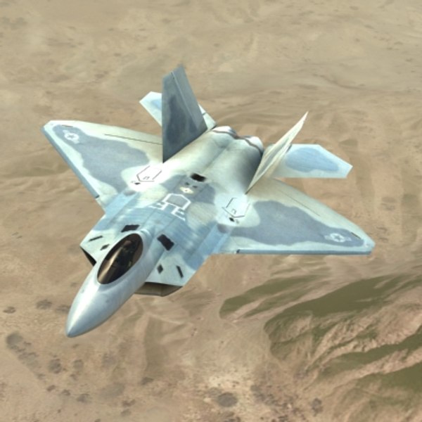 stealth fighter aircraft 3d model