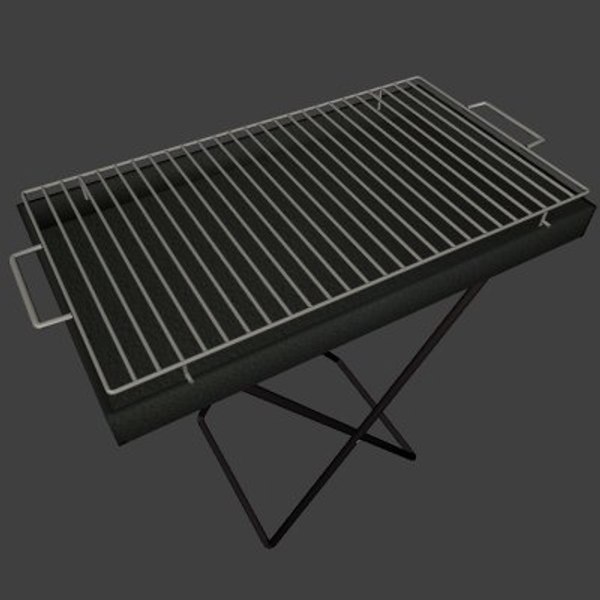 3d model grill