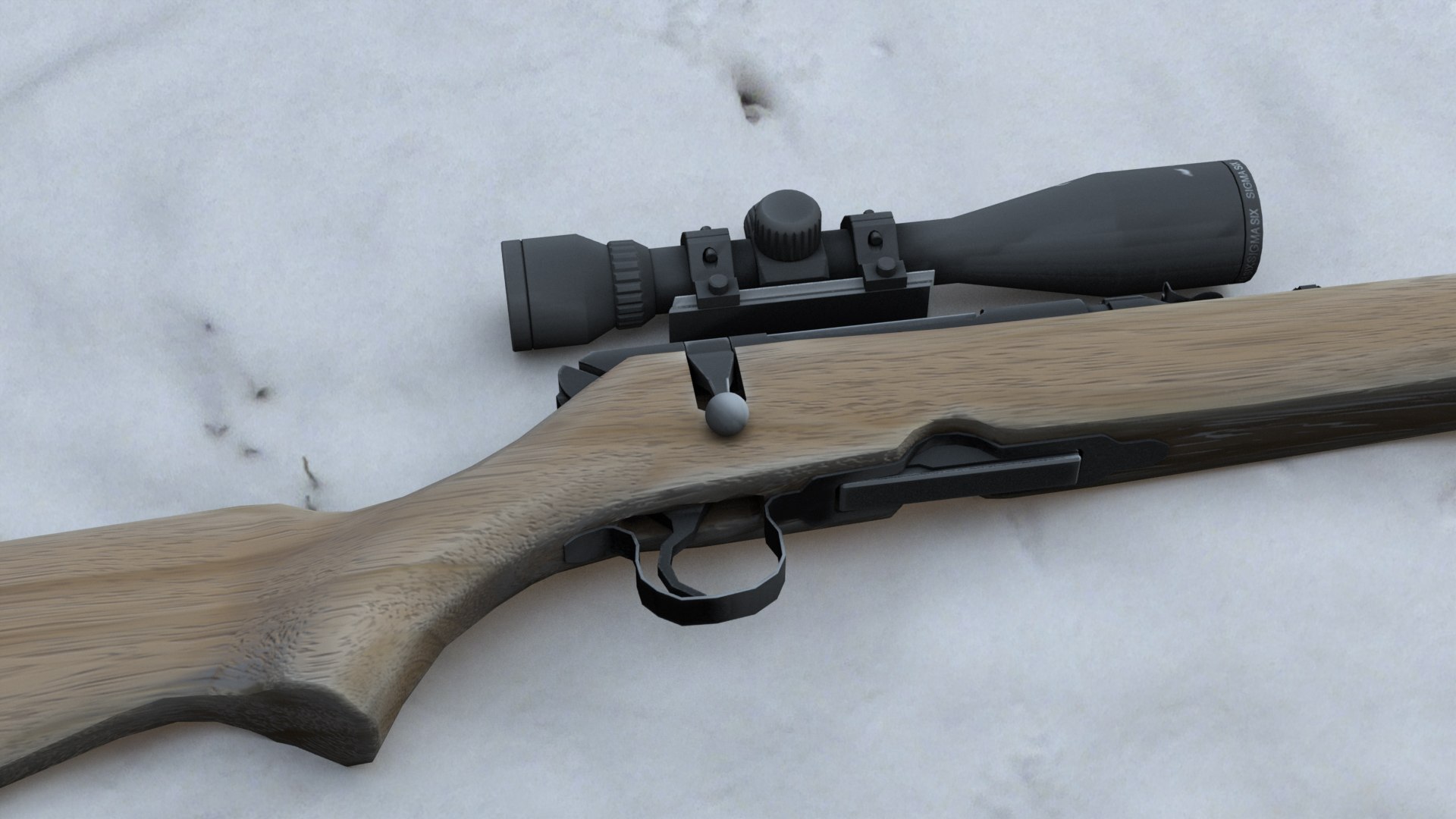3d Savage 340 Rifle Scope