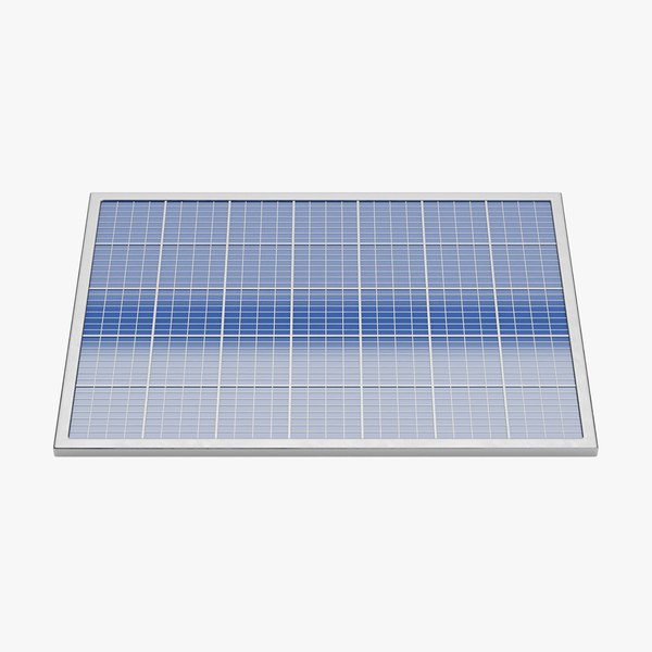 3D Solar Panel Plate 2 - TurboSquid 1735571