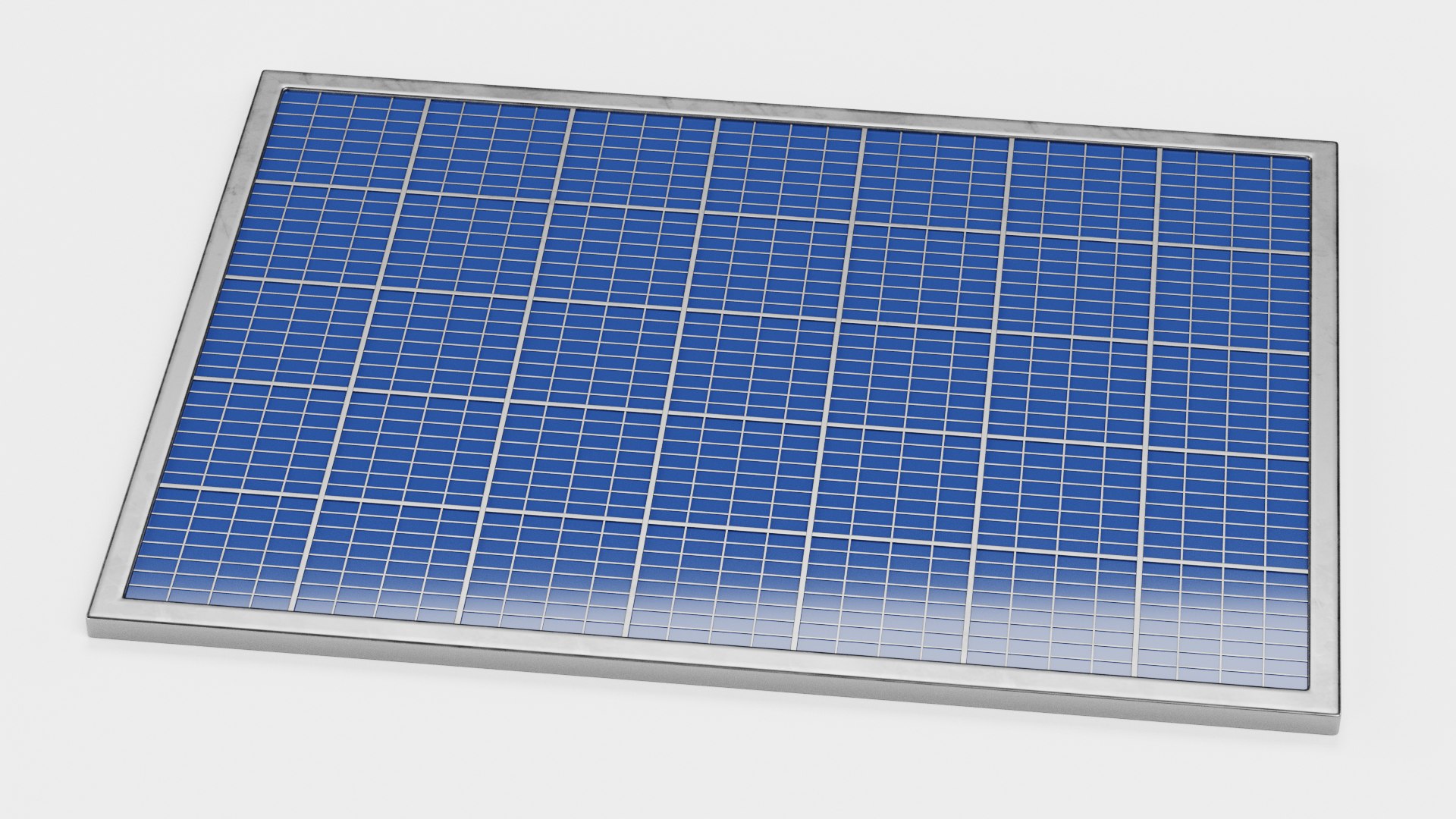3D Solar Panel Plate 2 - TurboSquid 1735571