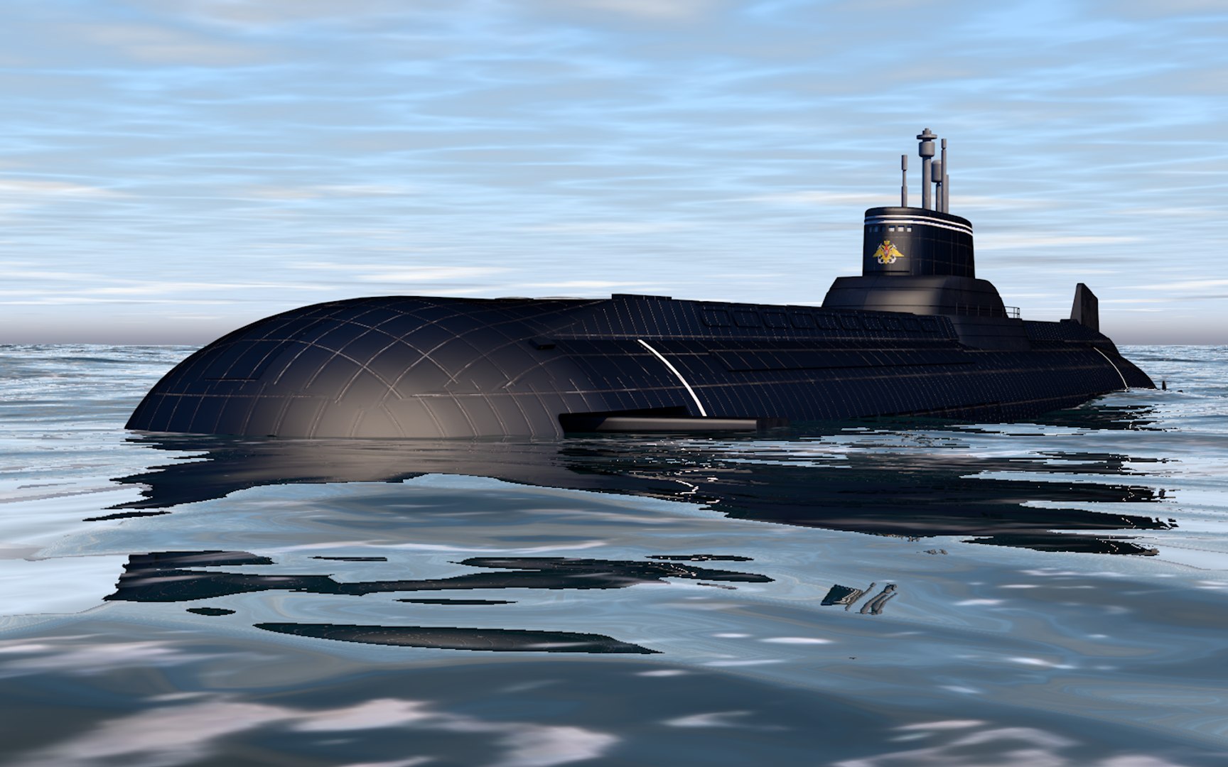 C4d Submarine Class Typhoon