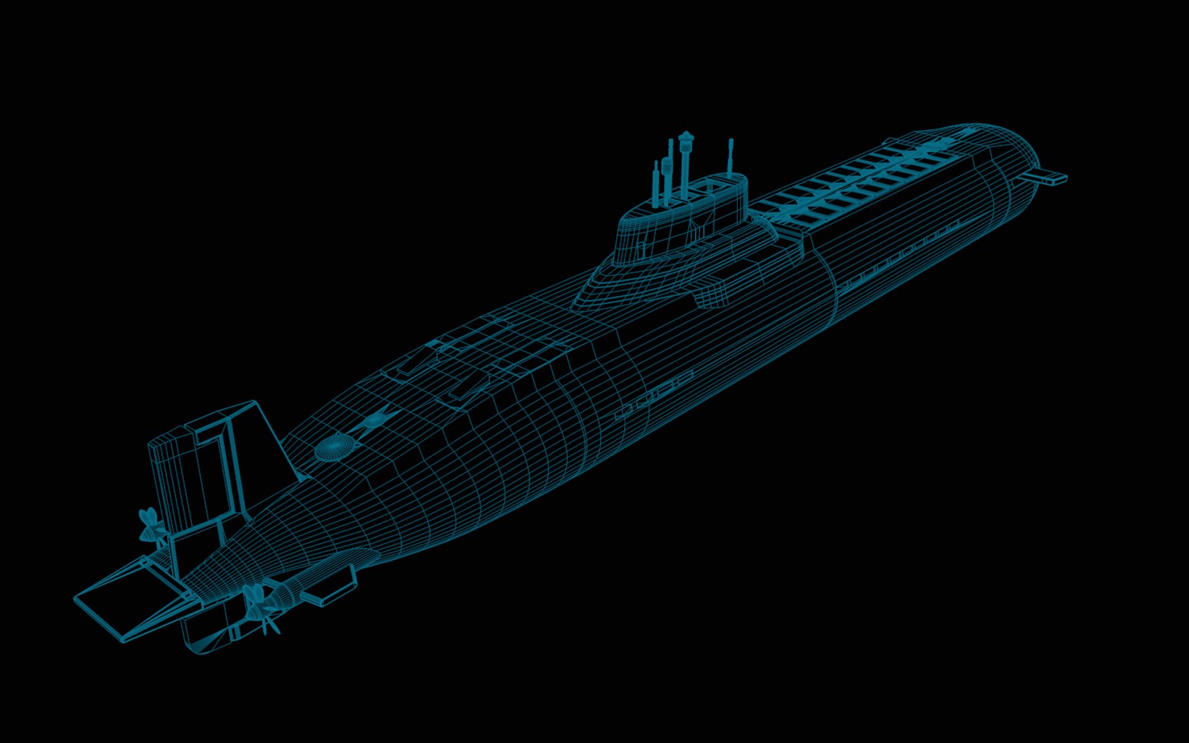 C4d Submarine Class Typhoon